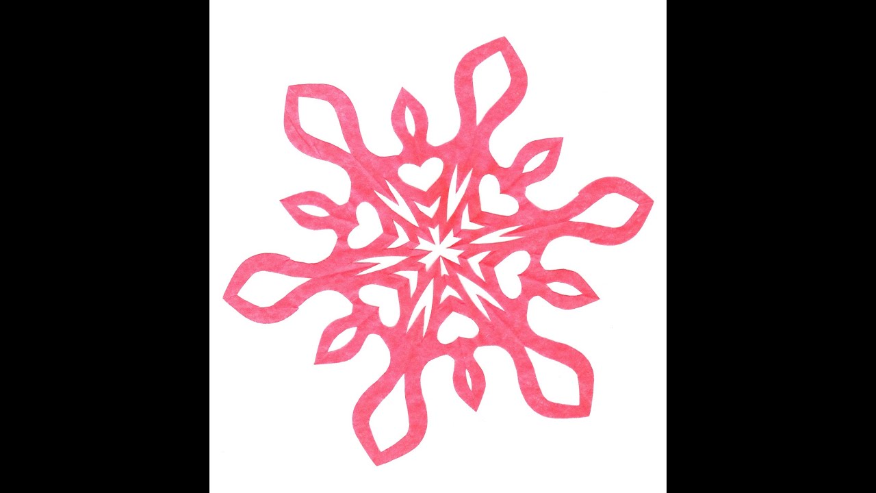 Heart Snowflake, Group 3: Pattern 1 - YouTube