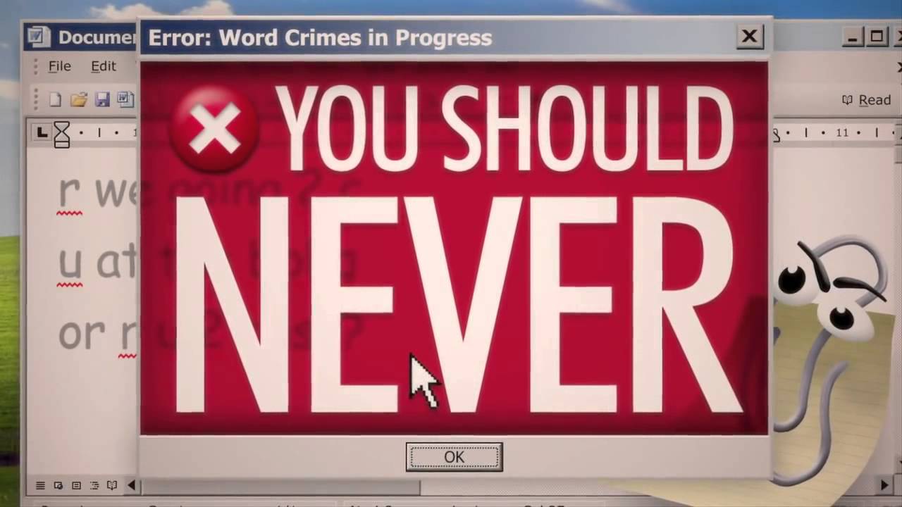 Weird Al Yankovic - Word Crimes - YouTube