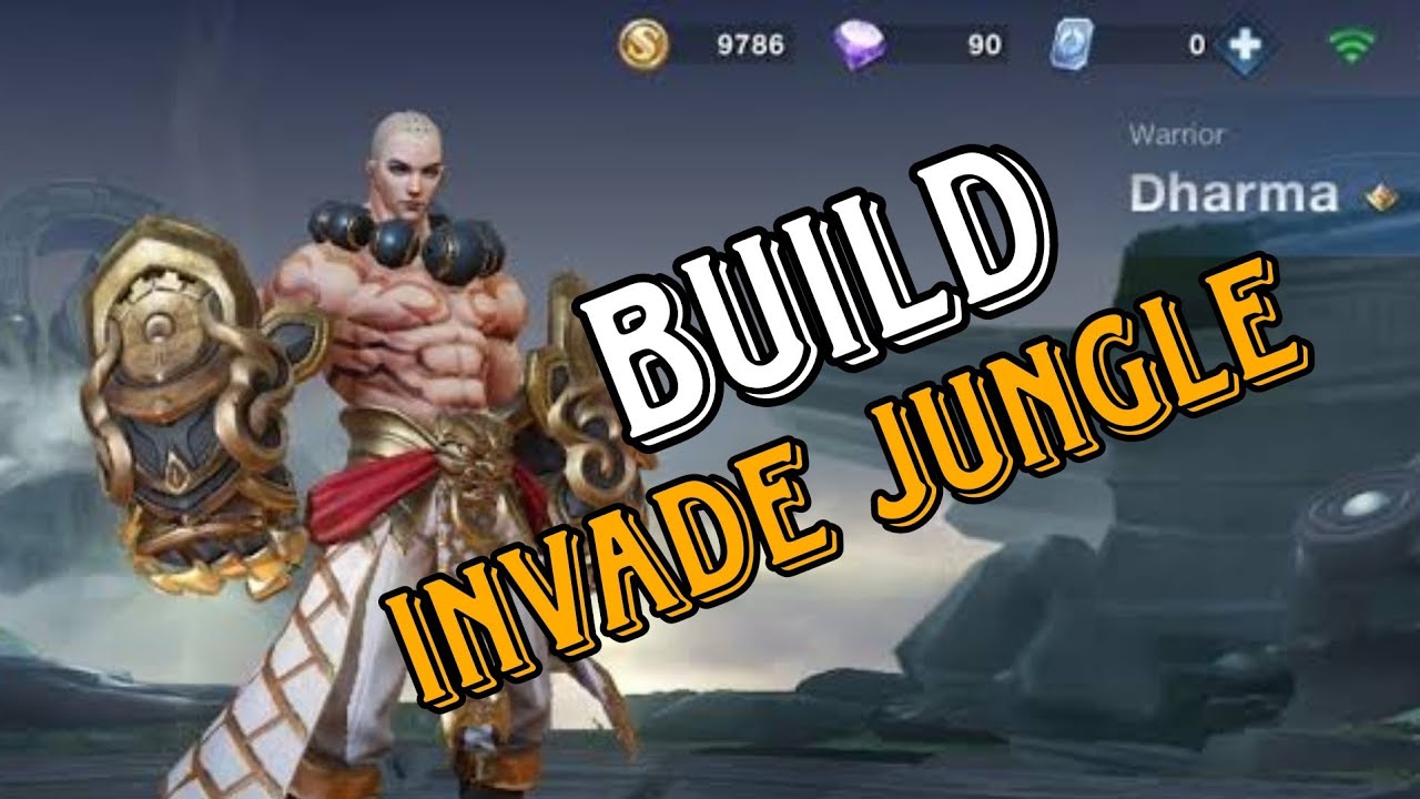 DHARMA BUILD INVADE JUNGLE - HONOR OF KINGS BRASIL - YouTube