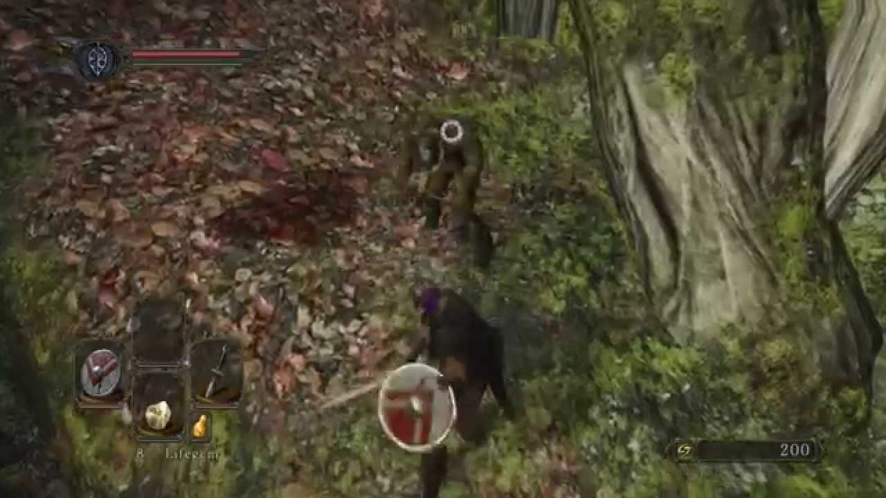 Let's Play Dark Souls 2 #02 - Dying in the Forest of Fallen Giants ...