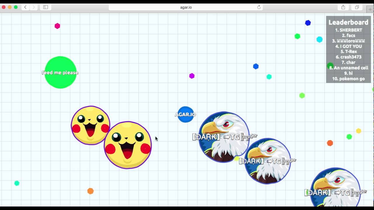 Quick Agar.io Game - YouTube