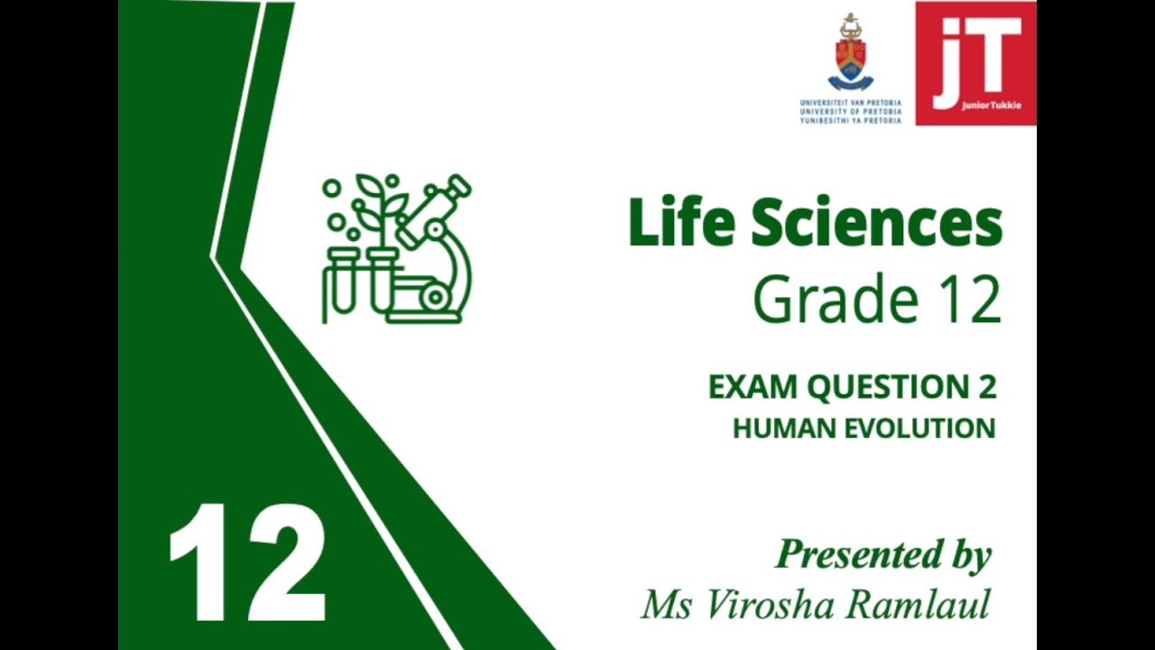 Gr 12 - Life Sciences - Human Evolution - Exam Question 2 - YouTube