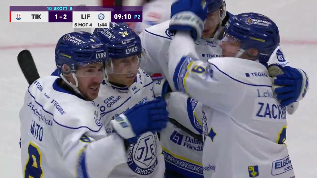 Highlights SHL: Timrå IK - Leksands IF 10 december 2022 - YouTube