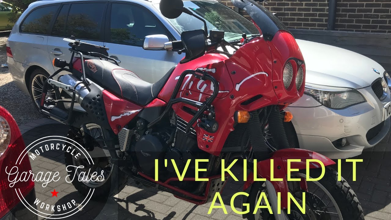 Triumph Tiger 885 - Cleaning the Sump - YouTube