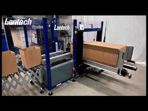 Lantech C 300 Case Erector - YouTube