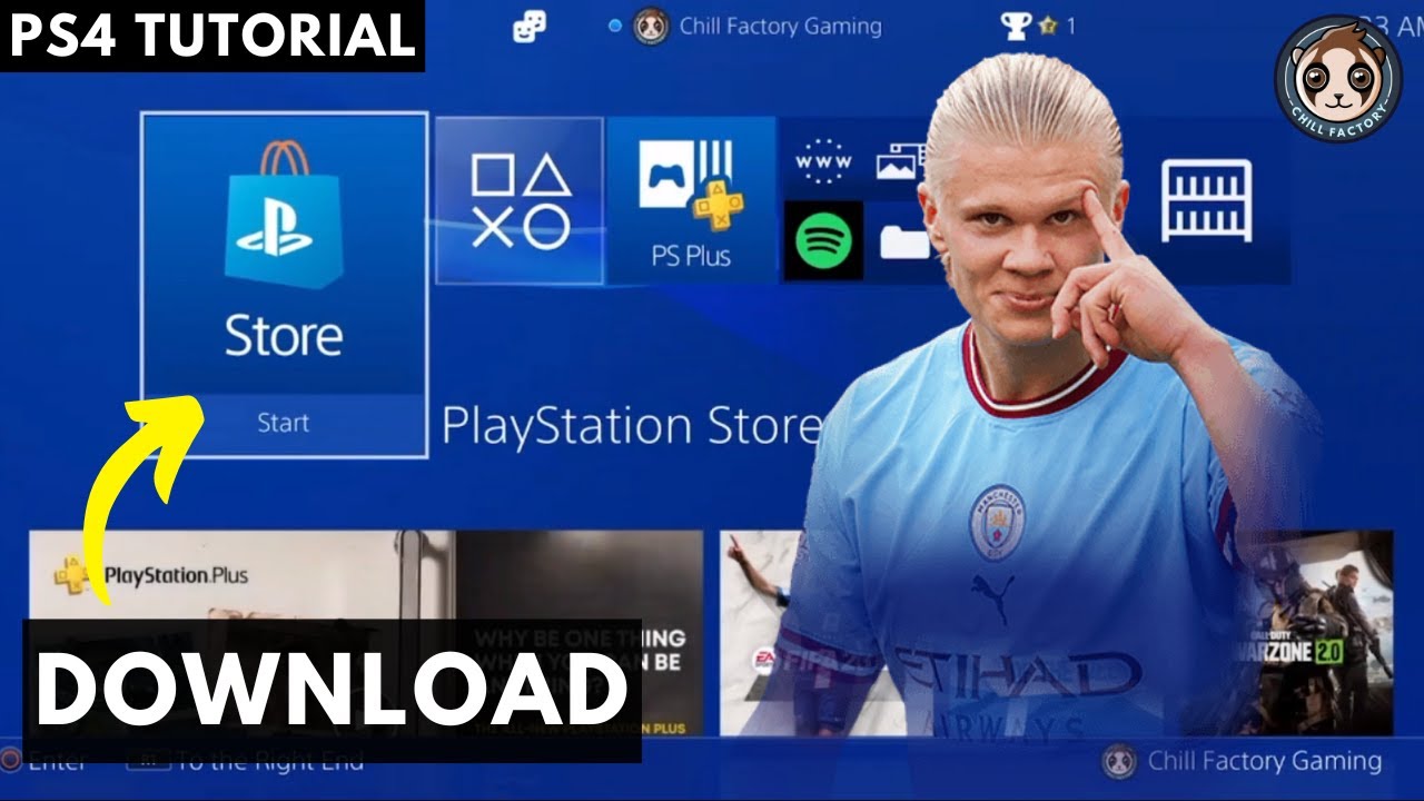 Cara Download Game Digital di PS4 dari Playstation Store - YouTube
