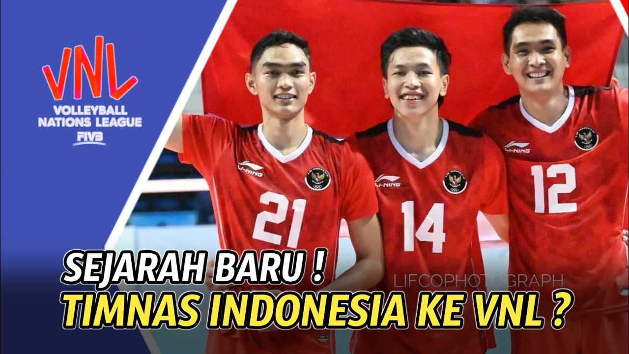 TAMPIL DI VNL FARHAN HALIM DAN TIMNAS VOLI INDONESIA UKIR SEJARAH BARU ...