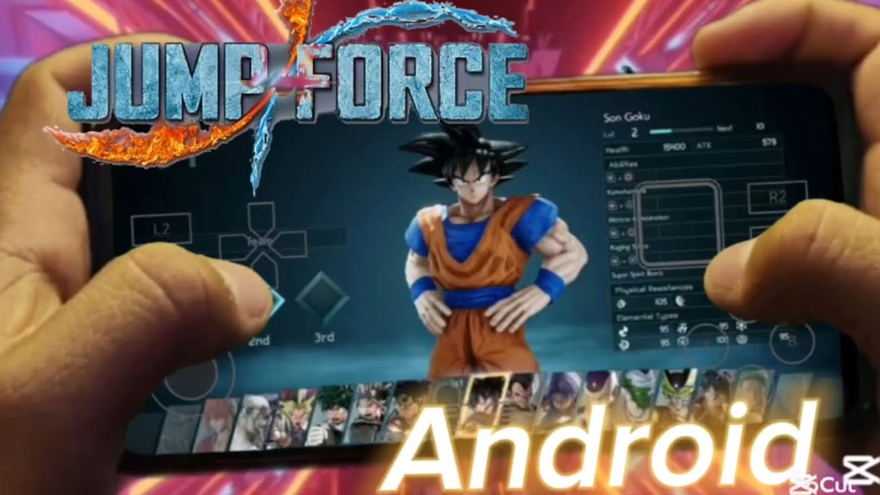 Dragon Ball en Android!!! Jump force con gráficos increíbles - YouTube