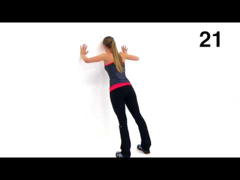 Wall Pushups + Pulses - YouTube