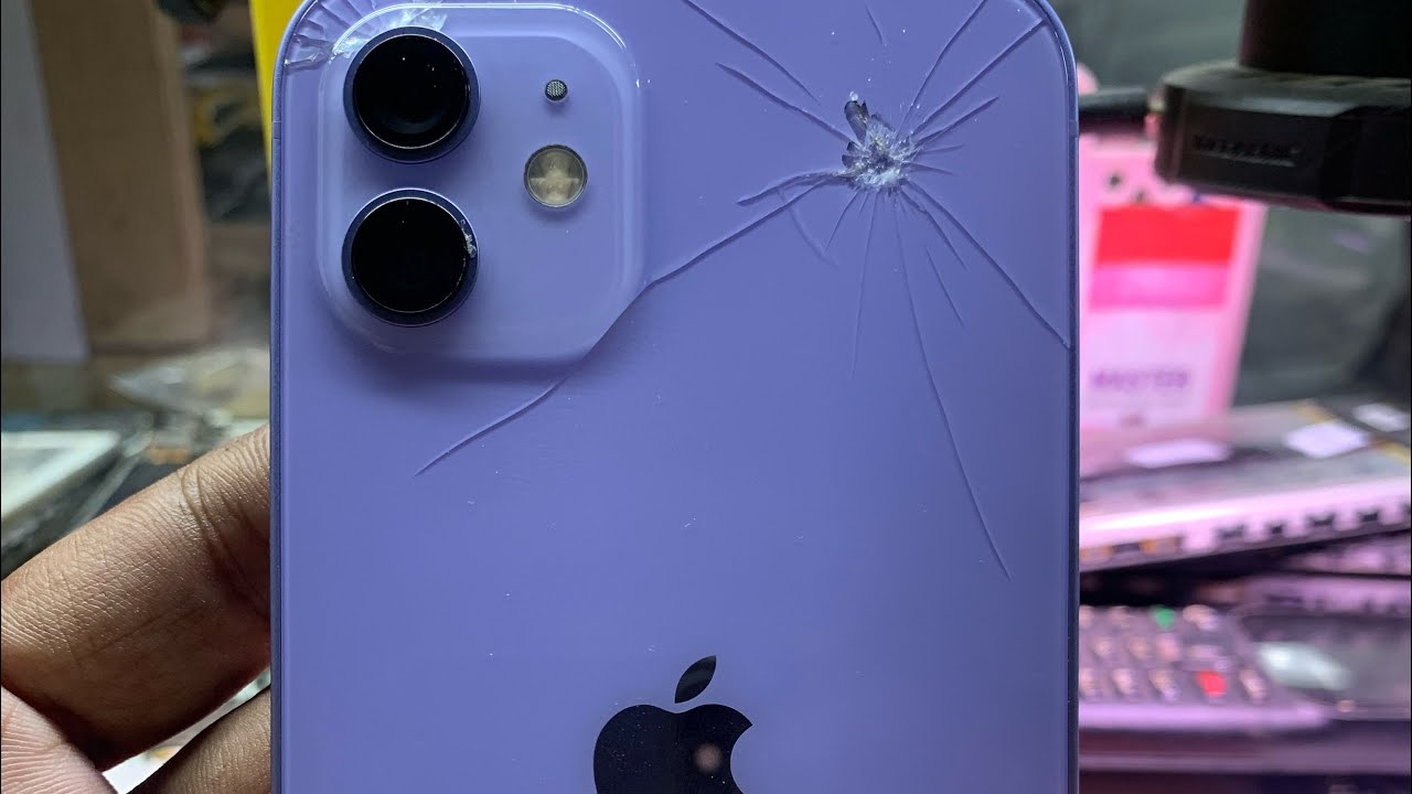 iPhone 12 Back Glass Replacement - YouTube