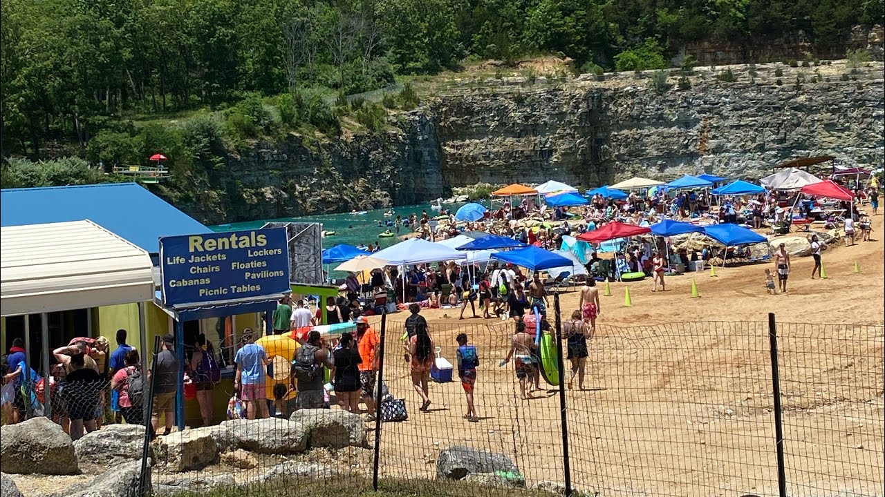 Spending the day at fugitive beach in Rolla Missouri !!! I really ...