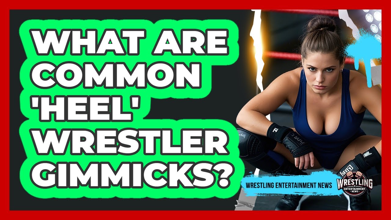 What Are Common 'Heel' Wrestler Gimmicks? - YouTube