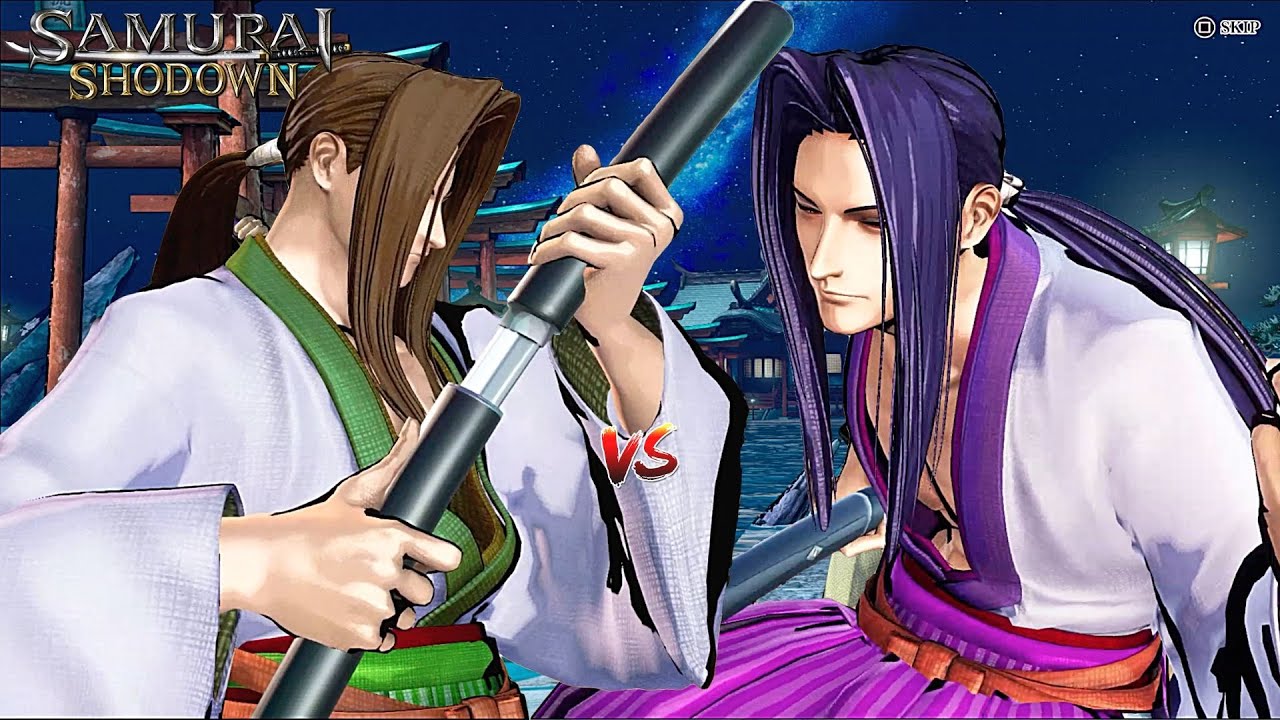 Samurai Shodown UKYO TACHIBANA vs UKYO TACHIBANA Max Level 5 Gameplay ...