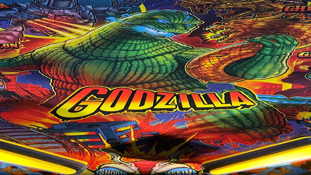 Introducing our Godzilla Premium Pinball Machine & It Could Be Yours ...