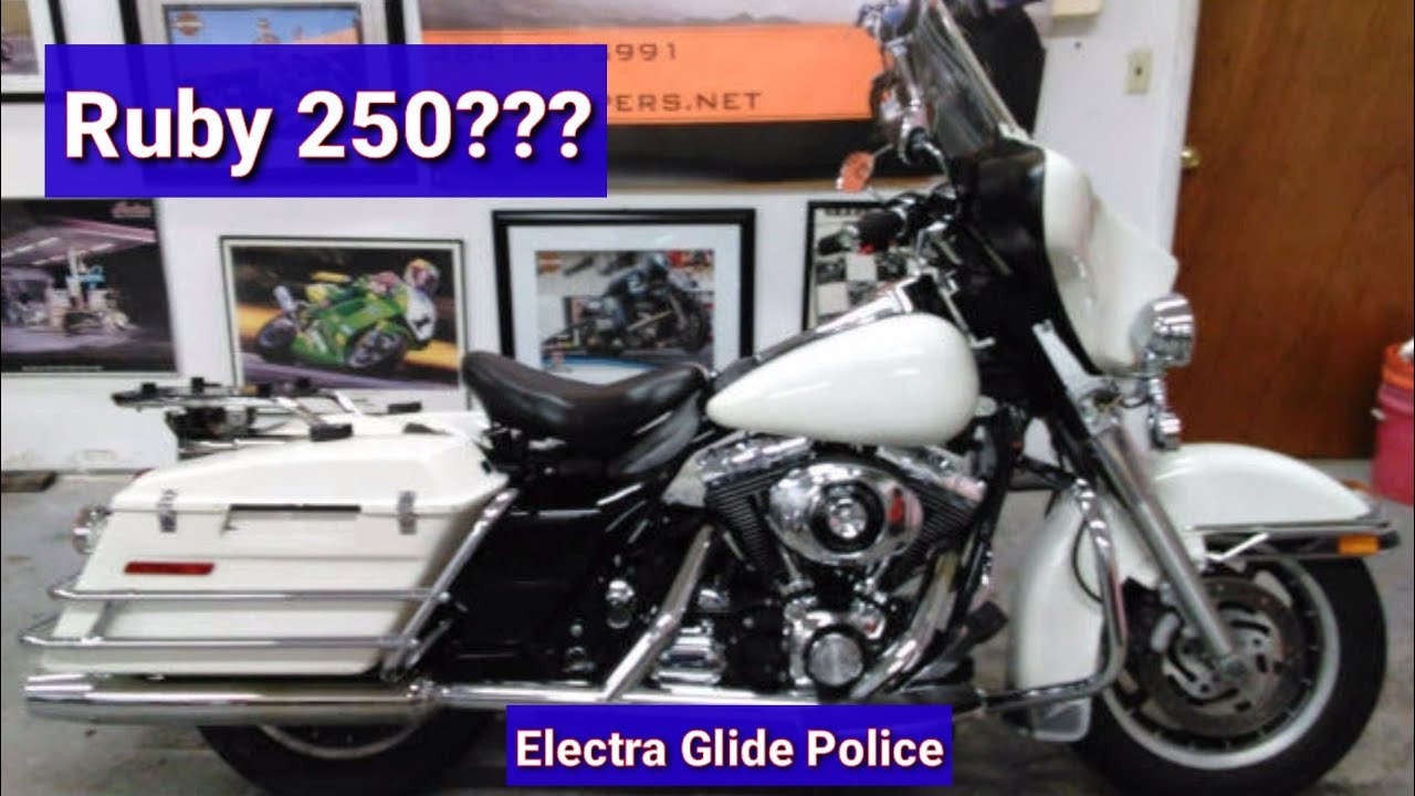 Ruby 250 modif Street Glide Police - YouTube