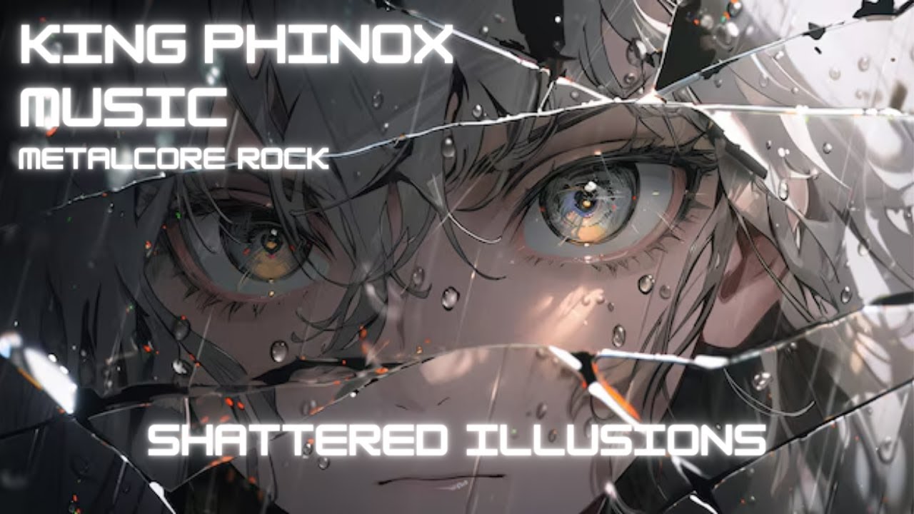 Shattered Illusions - King Phinox | metalcore Rock | AI Music - YouTube