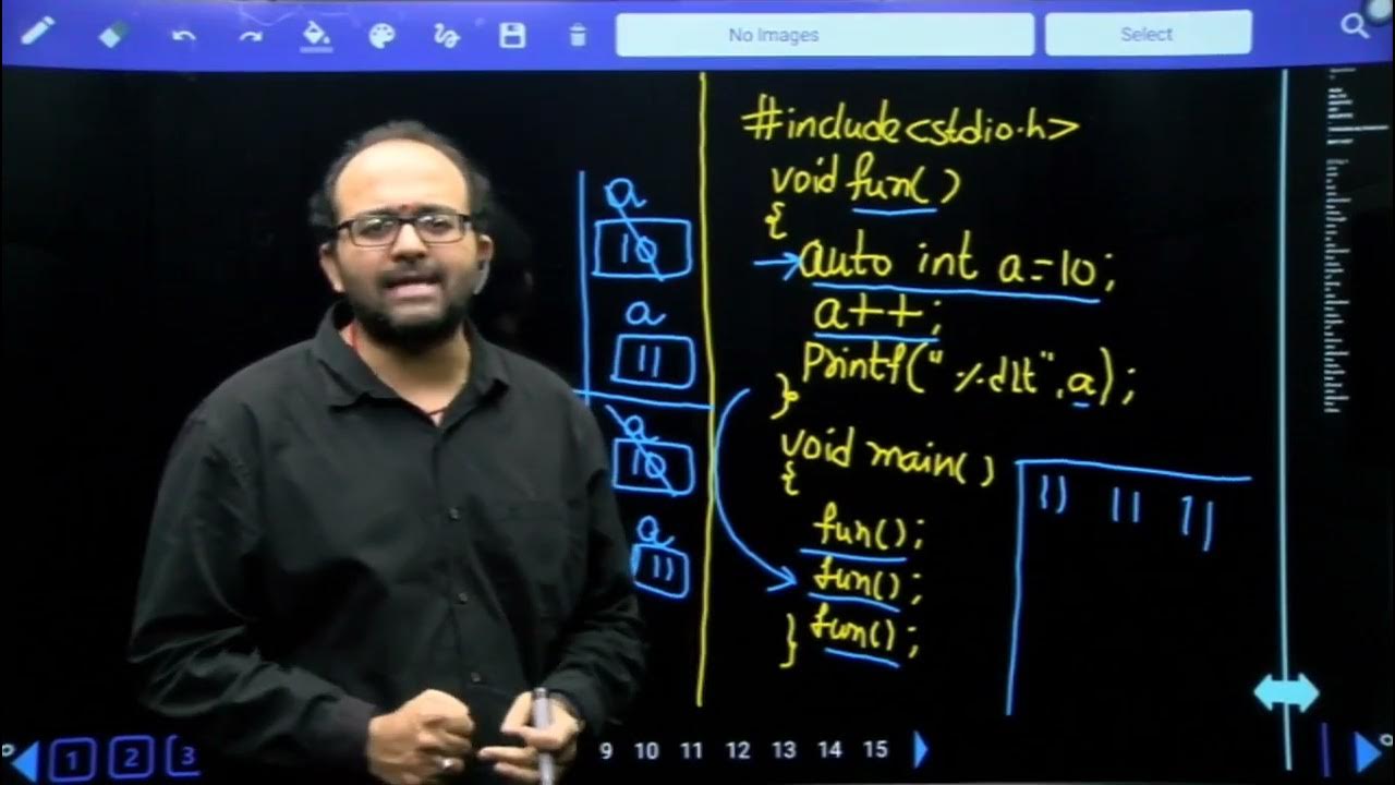 STORAGE CLASSES IN C - YouTube