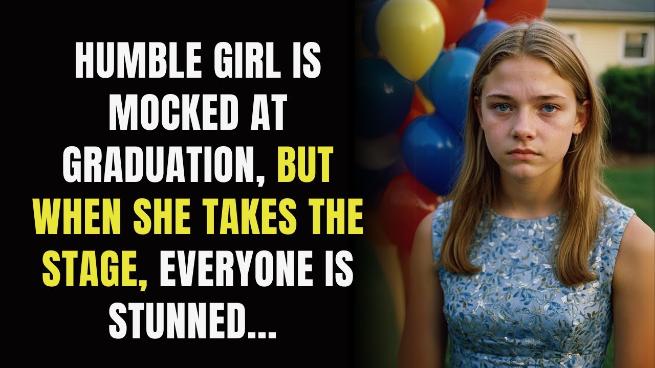 Humble Girl Is Mocked At Graduation, But When She Takes The Stage ...