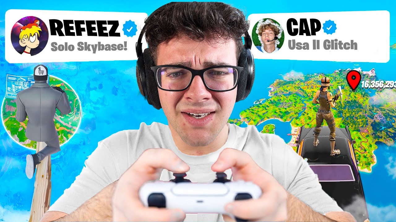 YOUTUBER mi CONTROLLANO su FORTNITE per 24 ORE! - YouTube