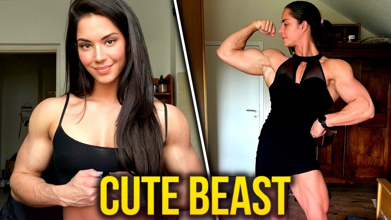 Female Bodybuilder With a Baby Face | Who is Vladislava Galagan? - YouTube