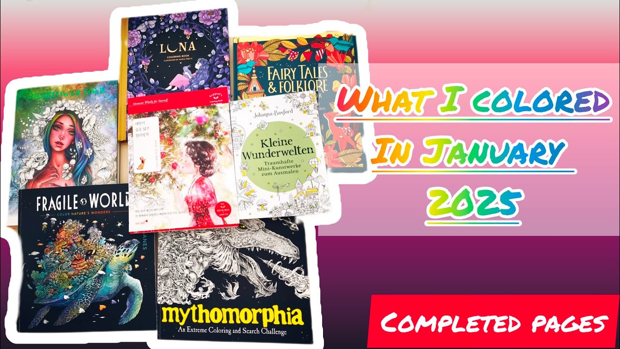 All completed pages for January 2025 - YouTube