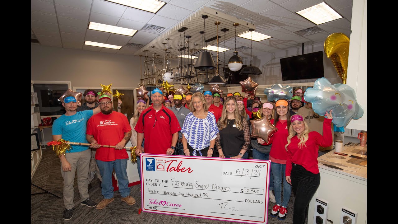 May 2024 Taber Cares Recipient: Fostering Sweet Dreams - YouTube
