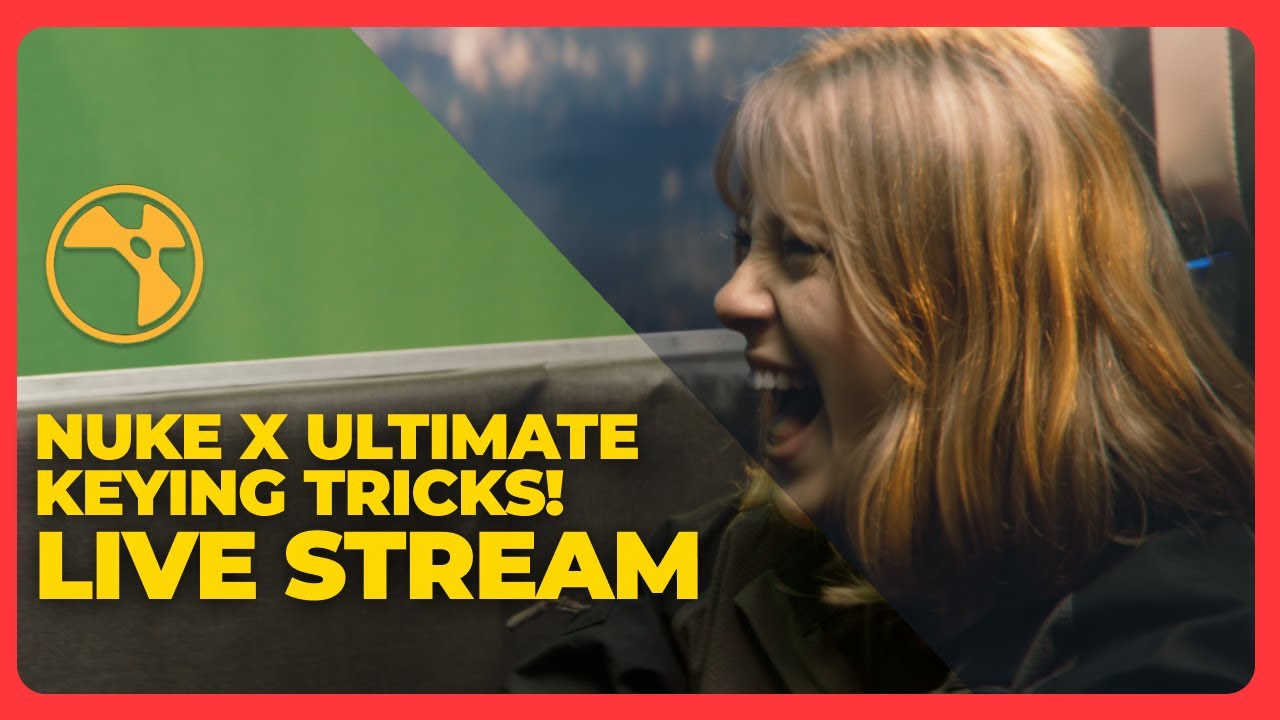 VFX LIVE:NUKE KEYING PRO TRICKS! - YouTube