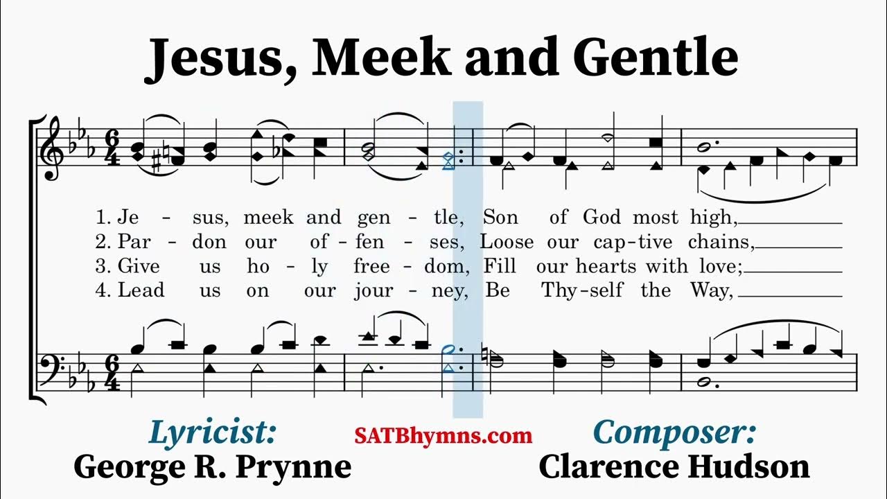 Jesus, Meek and Gentle | George R. Prynne, Clarence Hudson | A Cappella ...