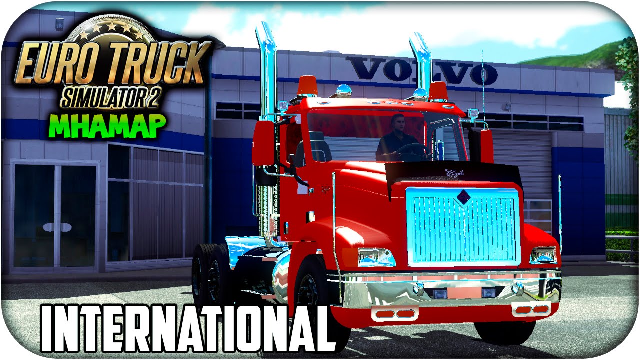 International 9400 | MHAPRO Map | Euro truck simulator 2 | 1.15 - 1.16 ...