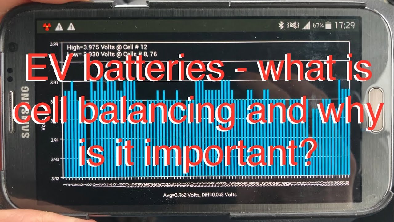 EV batteries - what is cell balancing and why is it important? (Low ...