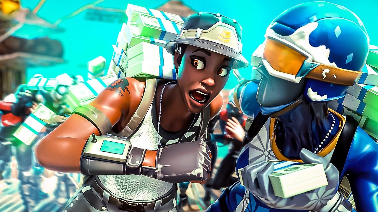 FANS got PAID to BEAT Ghost Fortnite Pros! (Ft. Blake & Assault) - YouTube