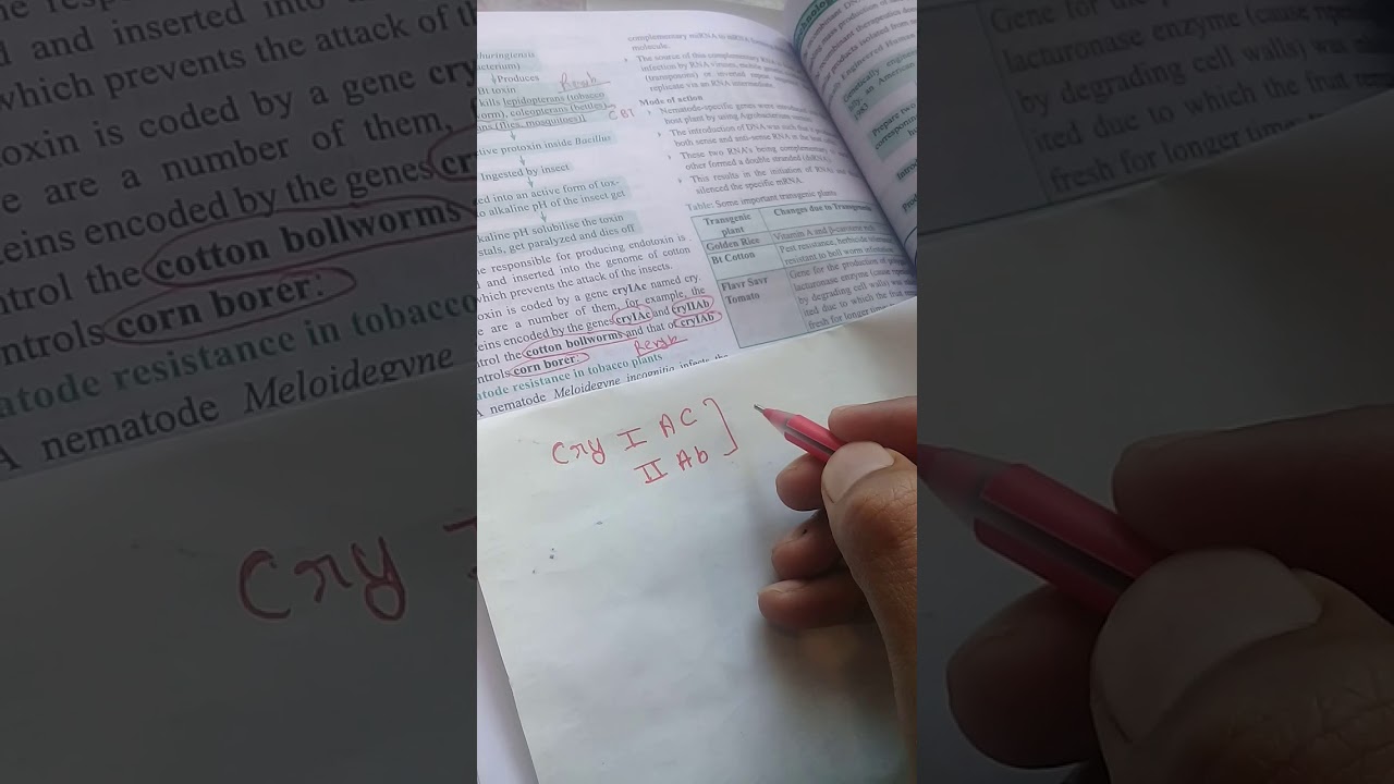 Trick to remember cry gene - YouTube