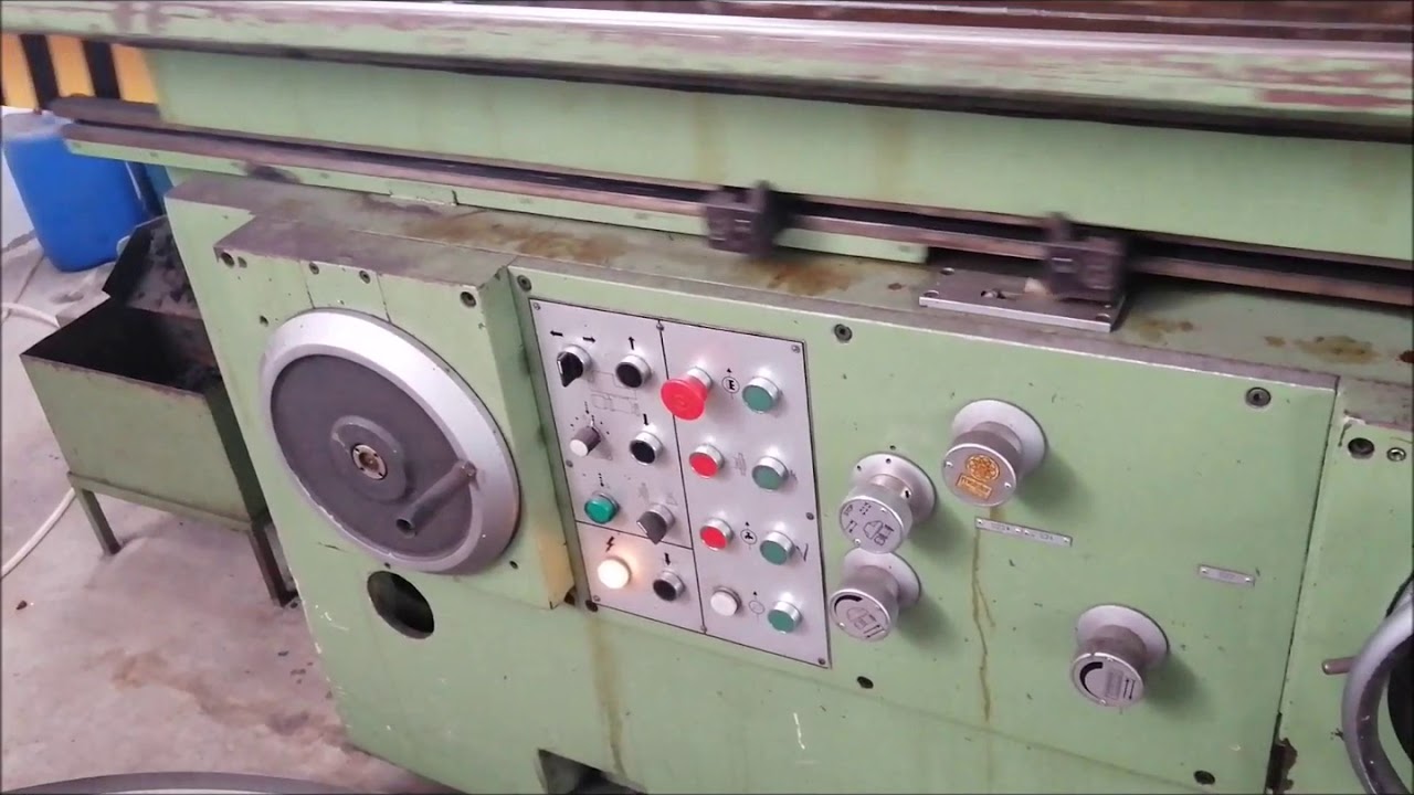 DANOBAT RT800 Surface Grinder - YouTube