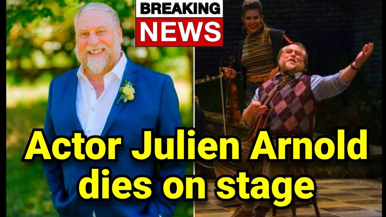 Tragic Death of Actor Julien Arnold LIVE on Stage! - YouTube