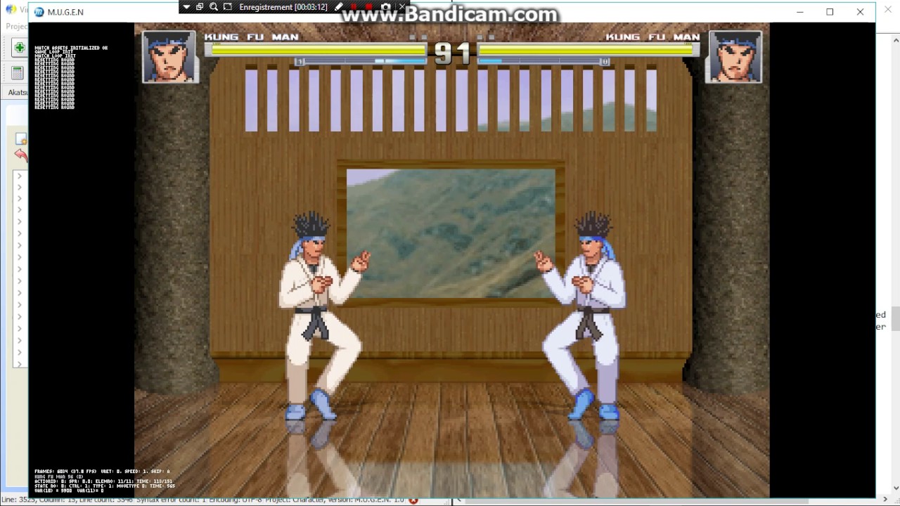 [MUGEN] The secret to Training Mode Reset Positions ? - YouTube