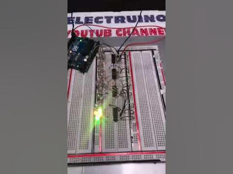 Arduino 32 LEDs Chaser with 4 Shift Registers - YouTube
