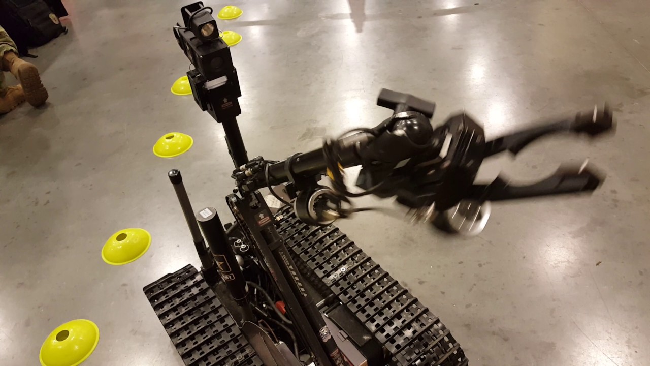 Talon Army Robot QinetiQ -- Wingfield Robotics - YouTube