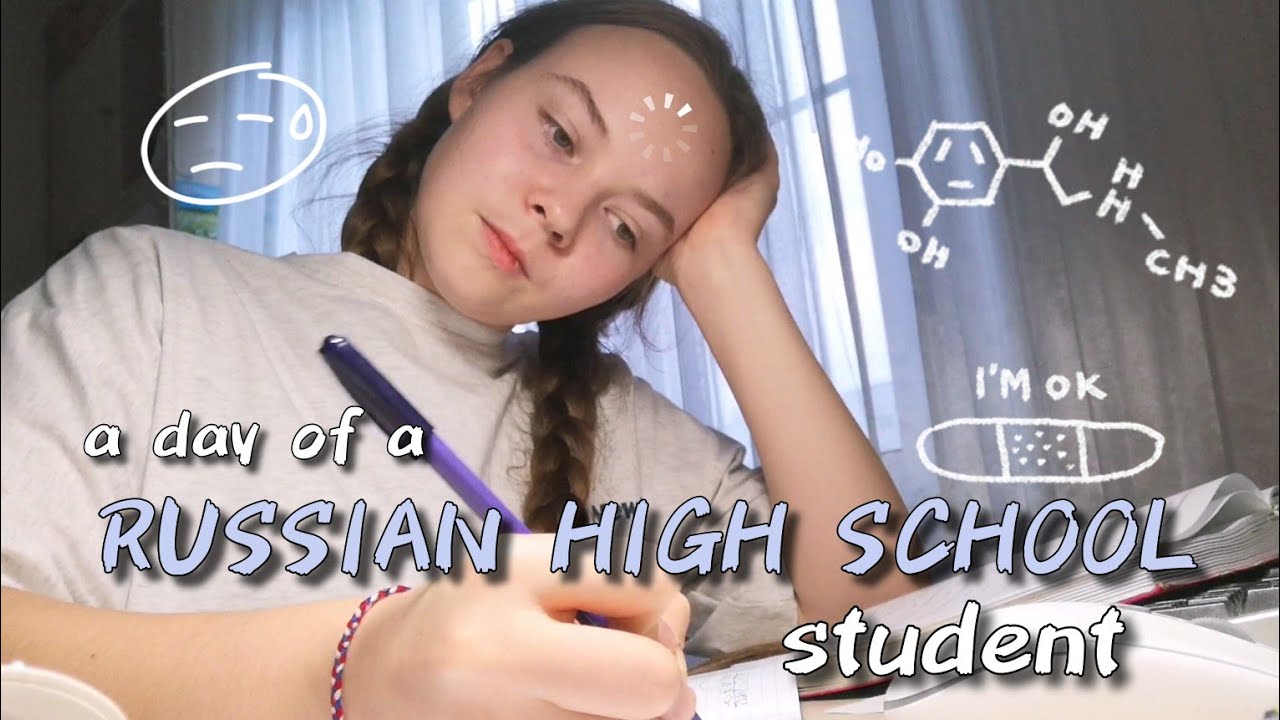 [SUB] A typical day of a RUSSIAN HIGH SCHOOL student - YouTube
