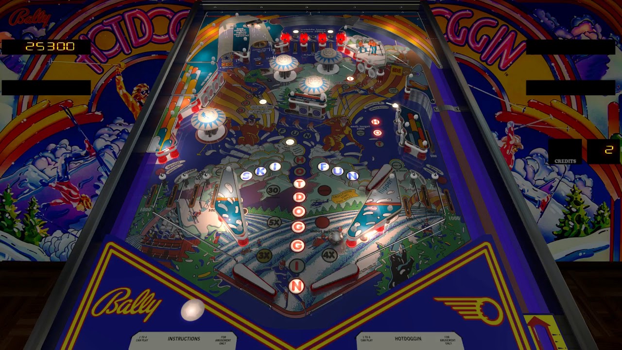 Hot Doggin' Pinball VPX - YouTube