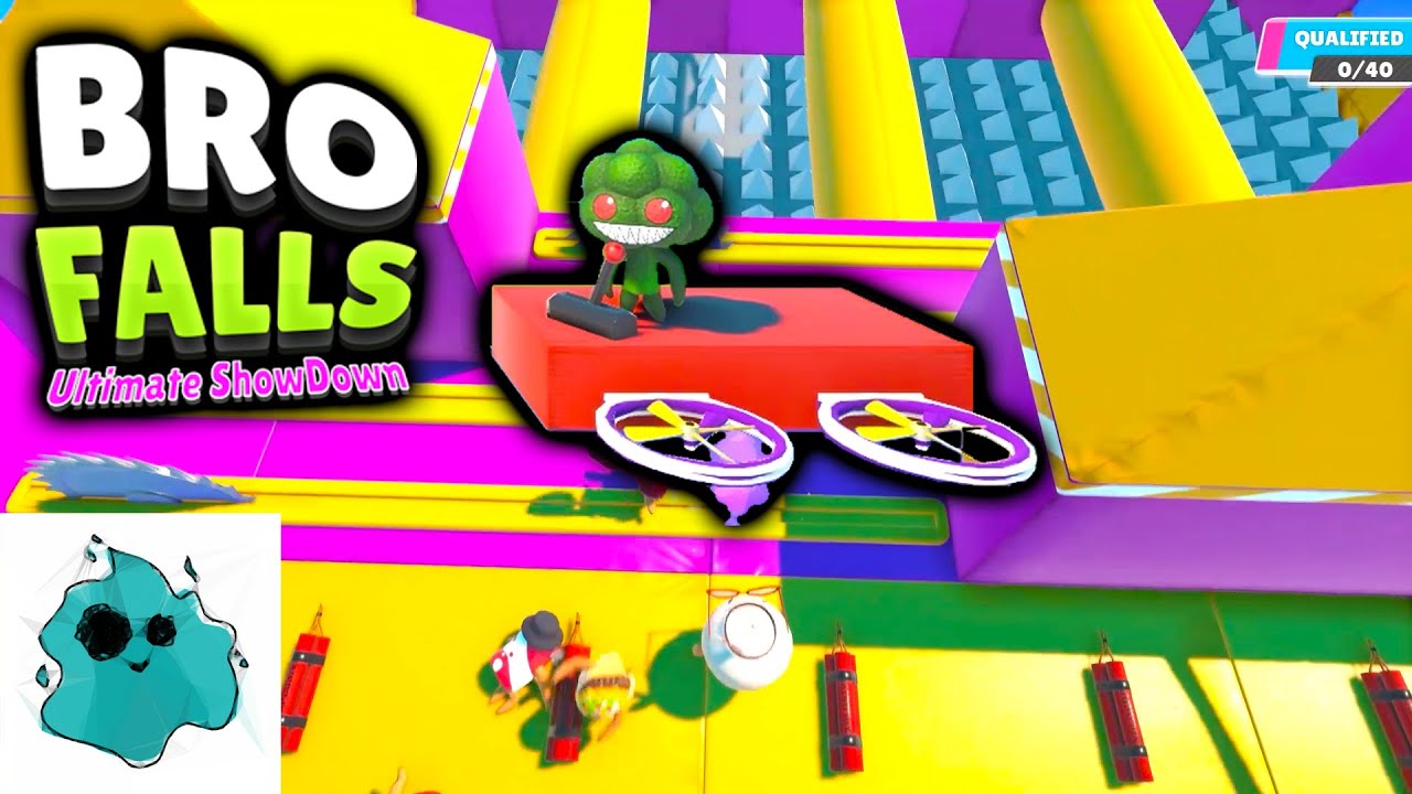 Bro Falls: Ultimate Showdown Gameplay PC (Fall Guys Twin?) - YouTube