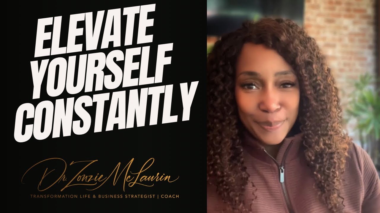 Keep Elevating Yourself | Dr. Zonzie McLaurin | #shorts #motivation # ...