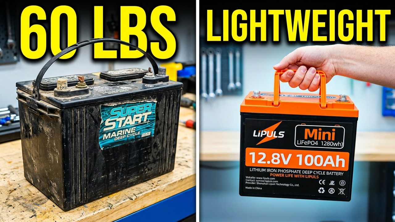 Mini 12v Lithium Deep Cycle Battery From LiPULS - Amazon Product Review ...