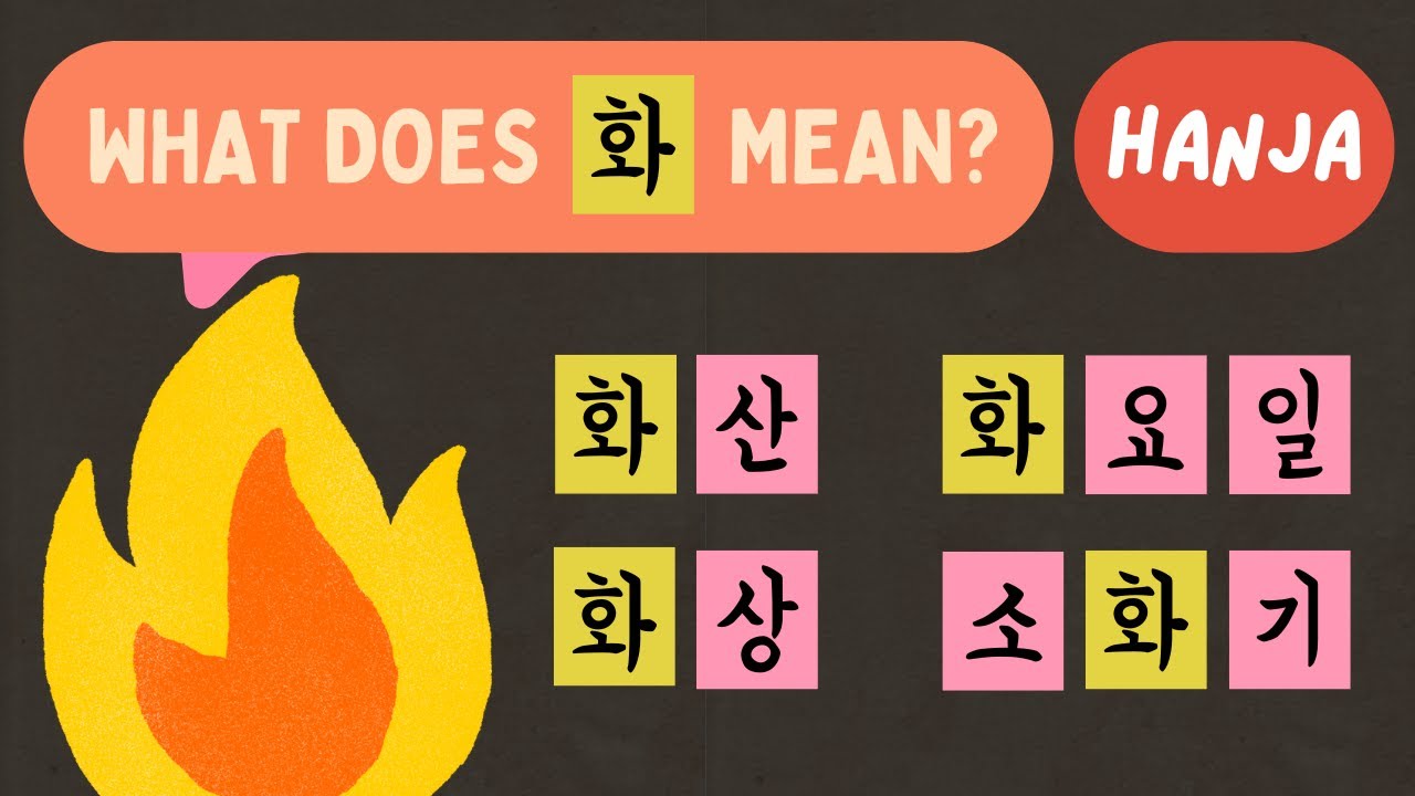 Hanja Mastery Made Easy! : Smart way to Expand Korean Vocabulary - YouTube
