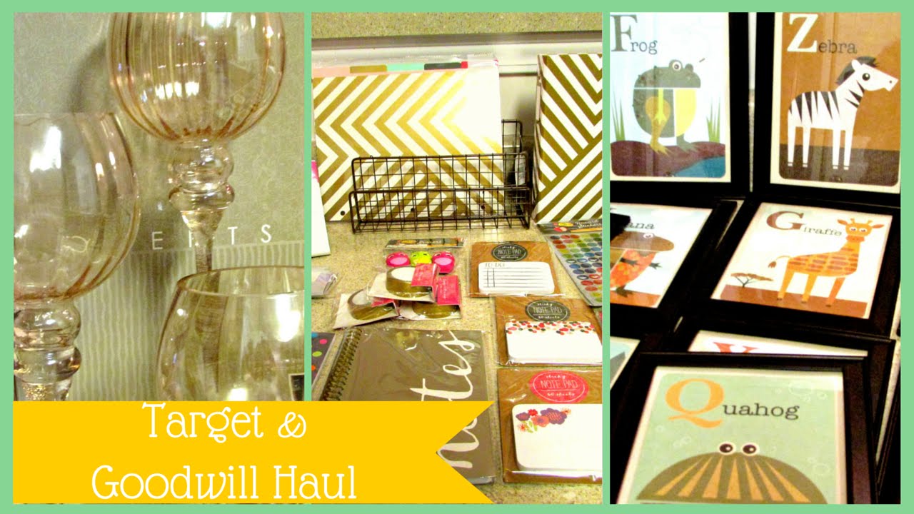 Goodwill and Target One Spot ~Happy Dance~ Got Them!! - YouTube