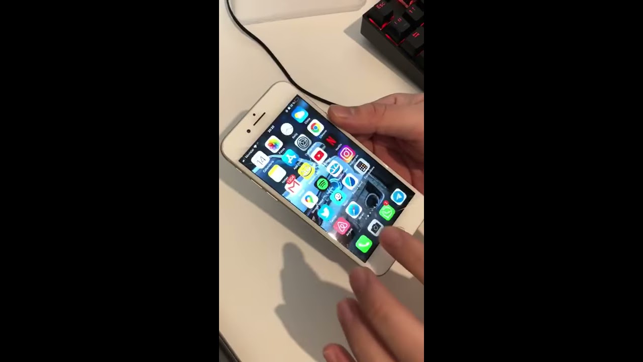 Iphone 8 roto - YouTube