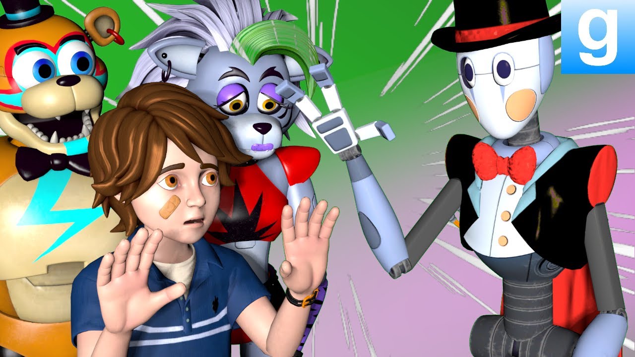 GMOD FNAF|Gregory Gets A Haircut! - YouTube