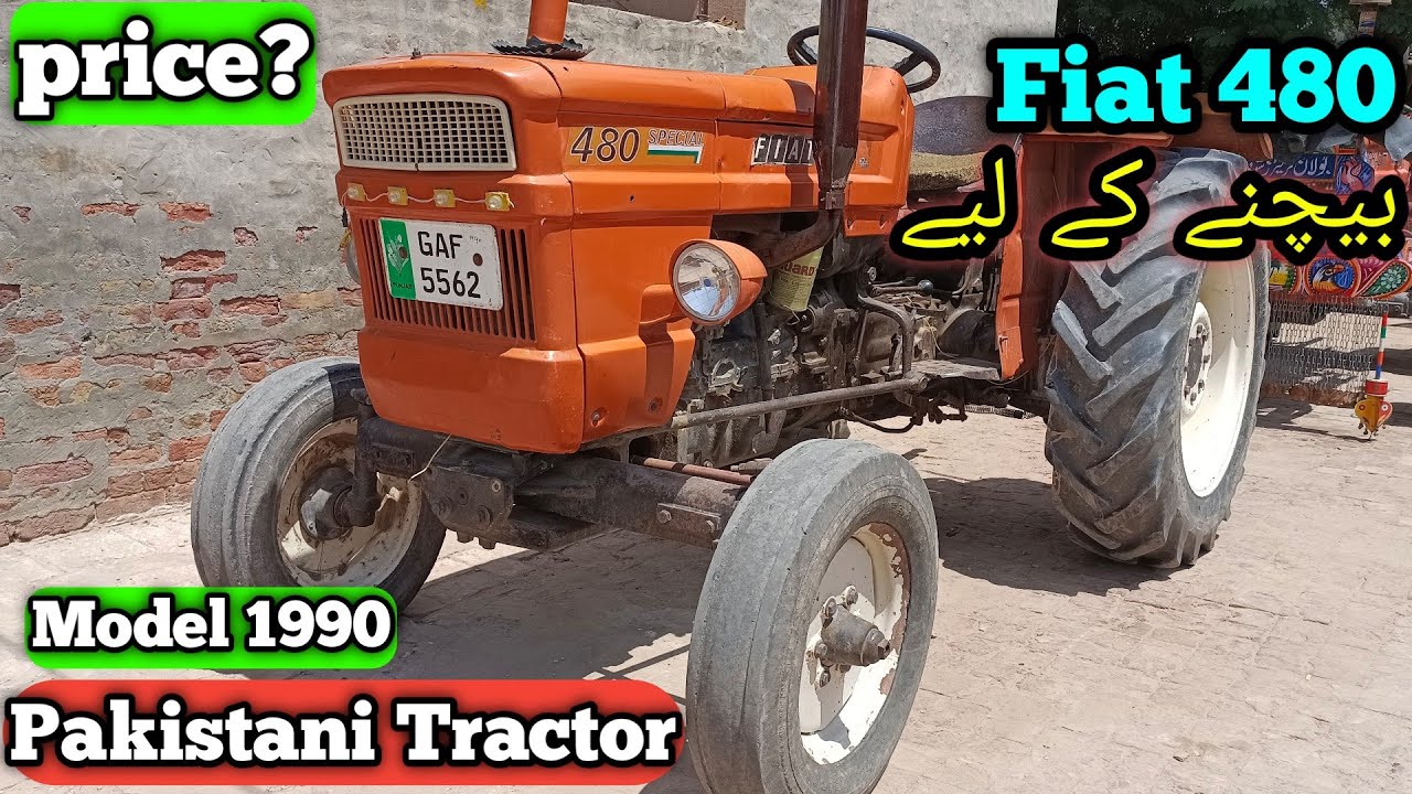 Fiat 480 Best Pakistani Tractor|Modal 1990|PK Daily Life - YouTube