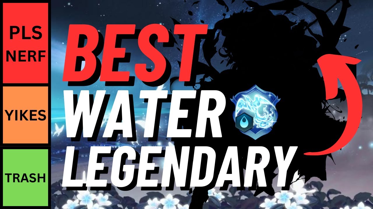 THIS WATER LEGENDARY IS SO STUPID | Water Legendary 💧 Tier List - Fire ...