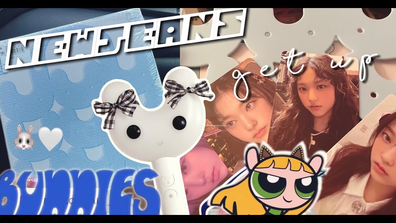NEWJEANS 2nd EP "get up" unboxing | HAERIN | NJ bunnies x powerpuff ...