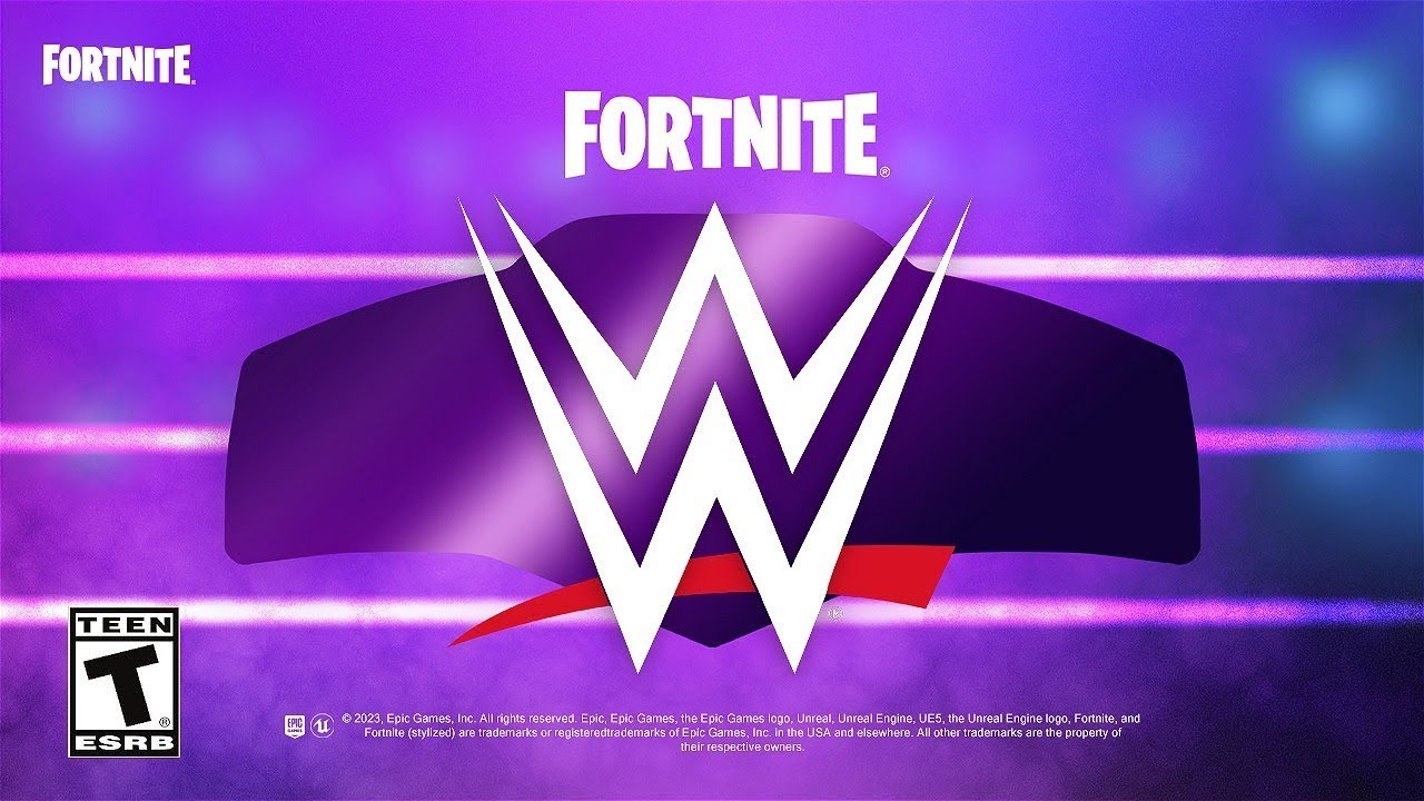 Fortnite x WWE - YouTube